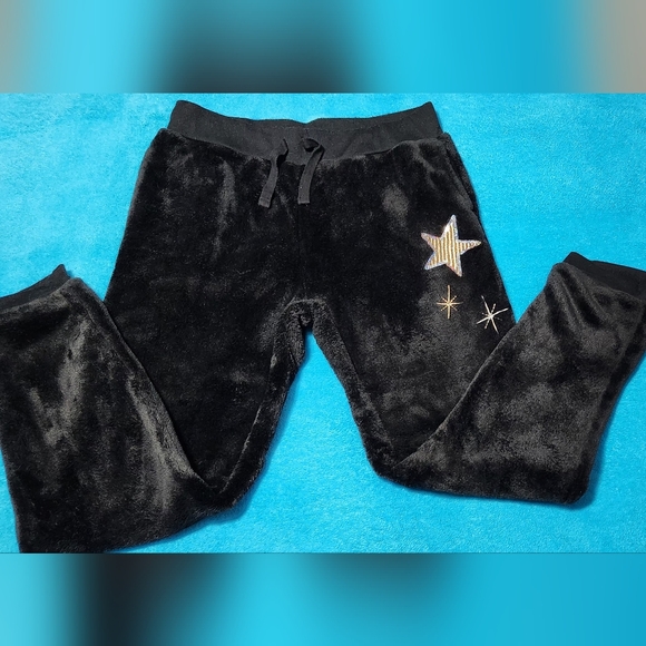 wonder nation | Bottoms | Wonder Nation Black Fuzzy Star Embroidered ...